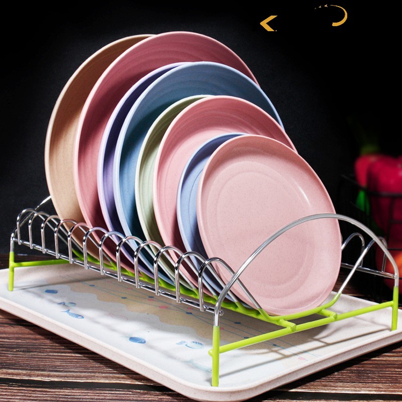 KATELV Modern Simple Colorful Tableware Unbreakable Dinner Plates Home ...
