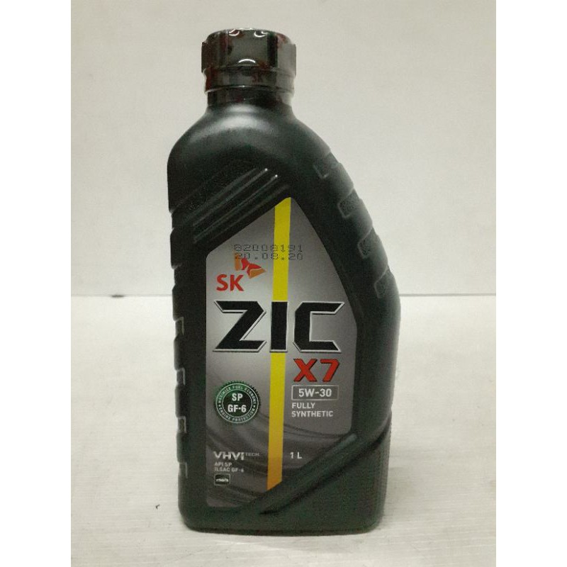 ZIC X7 5W-30 GAS FULLY SYNTHETIC (1 LITER) | Shopee Philippines