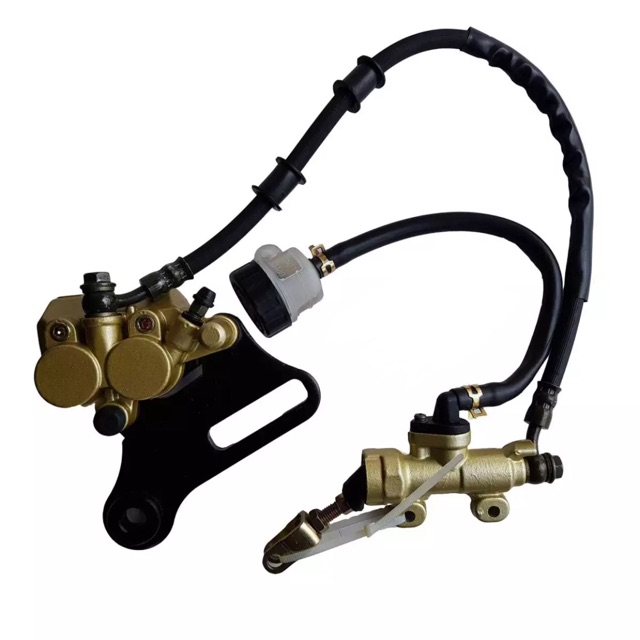 DOUBLE PISTON REAR BRAKE MASTER CALIPER ASSY XRM | Shopee Philippines