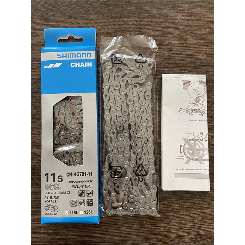 Shimano Ultegra 11 Speed Chain CN-HG701 116L XT MTB Road Bike Chain ...