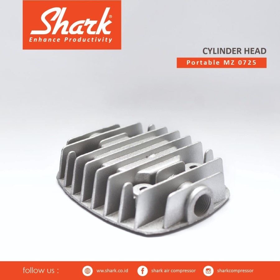 Shark Cylinder Head Portable Compressor MZ 07-25 Original | Shopee ...