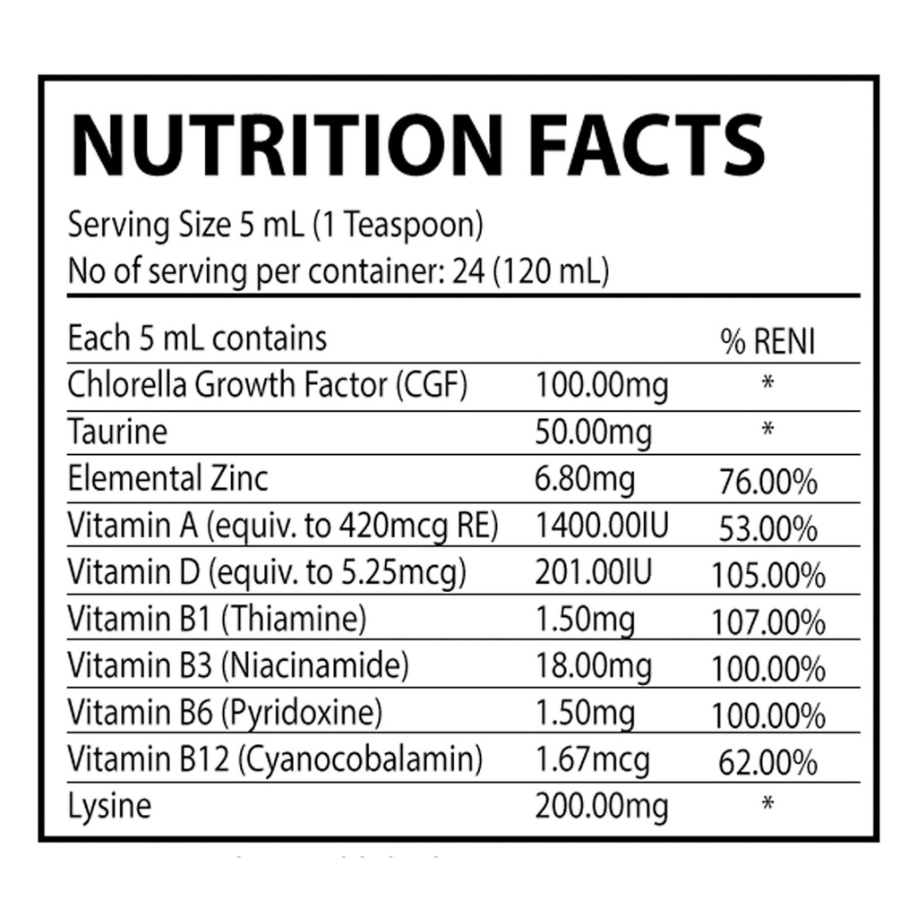 Hi Kidz Vitamins for Kids Pampatangkad Syrup 120ml with CGF, Taurine ...