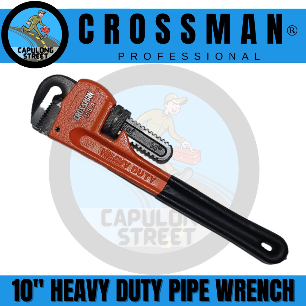 Capulong Street Crossman Pipe Wrench 10" Yabe Tubo Adjustable Pipe ...