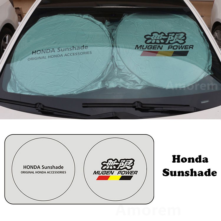 Honda Sun Shade Car Windshield Sunshade UV Protect Cover Civic City ...