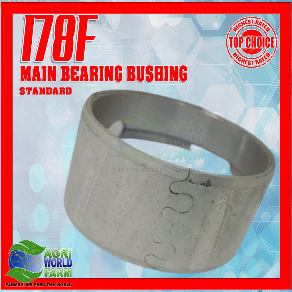 MAIN BEARING BUSHING STANDARD FOR 178F AIR COOLED DIESEL ENGINE ...