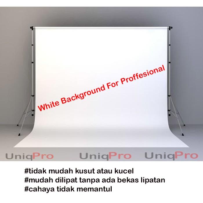 PUTIH 3x6m White Backdrop Fabric Photography Studio Background Plain ...