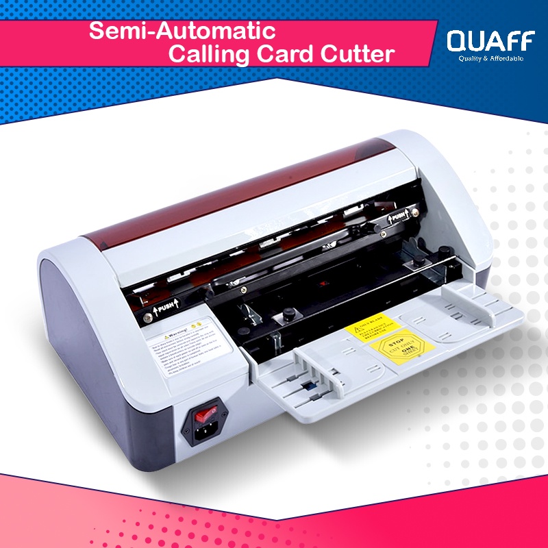 Semi-Automatic Calling Card Cutter SSB-001 | Shopee Philippines