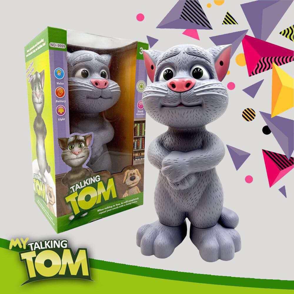 Battery-Operated Talking Tom - Interactive Toy for Kids | Shopee ...