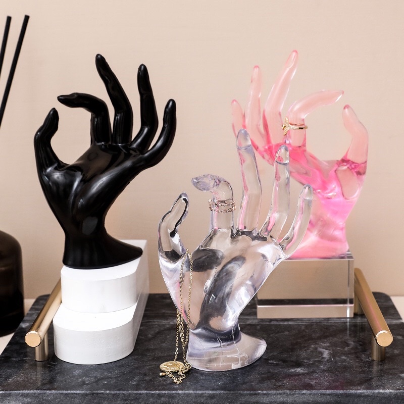 VIĆI Elegant Creative Hand Accessories Jewelry Luxury Holder Organizer ...