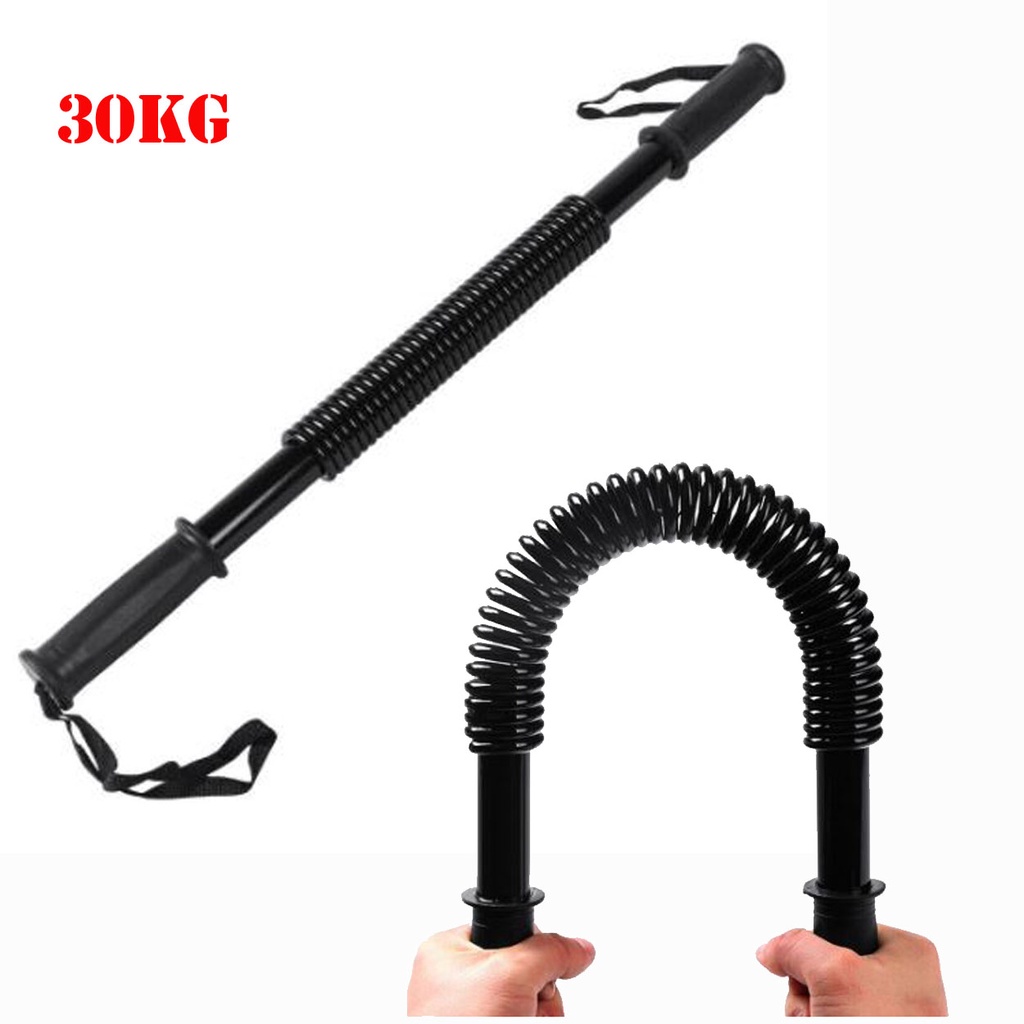 30KG Spring Power Twister, Arm Chest Expansion Exercise Spring Bending ...