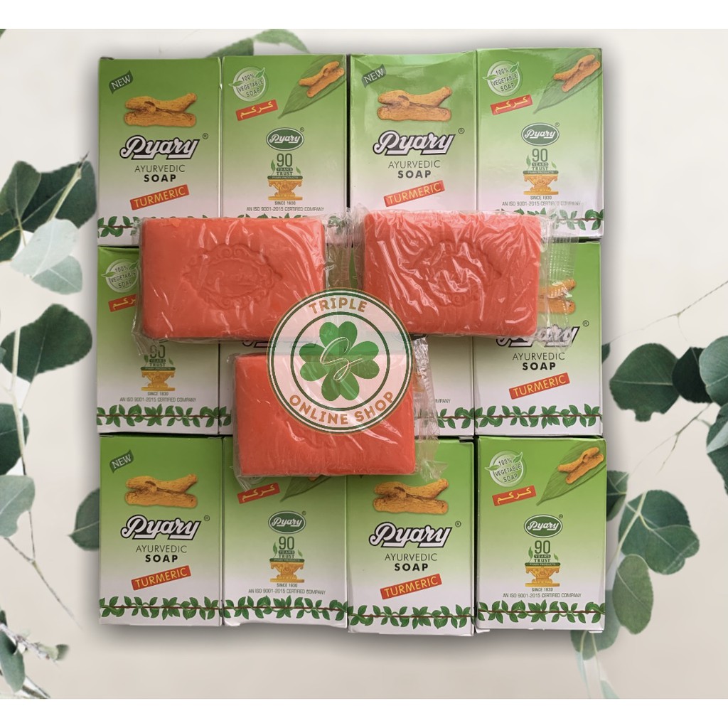 Pyary Turmeric Soap 75 Grams Shopee Philippines