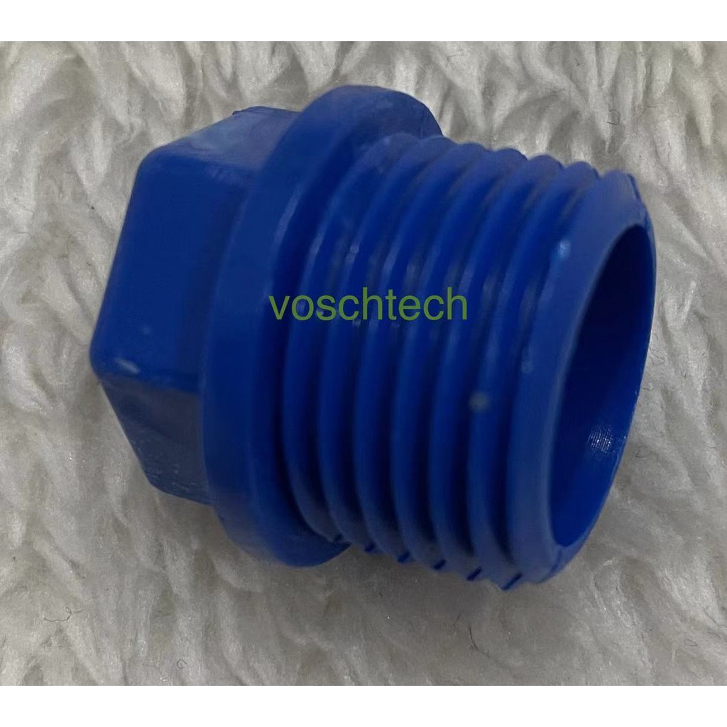 PVC blue fittings Male Plug 1/2” 3/4” 1” | Shopee Philippines