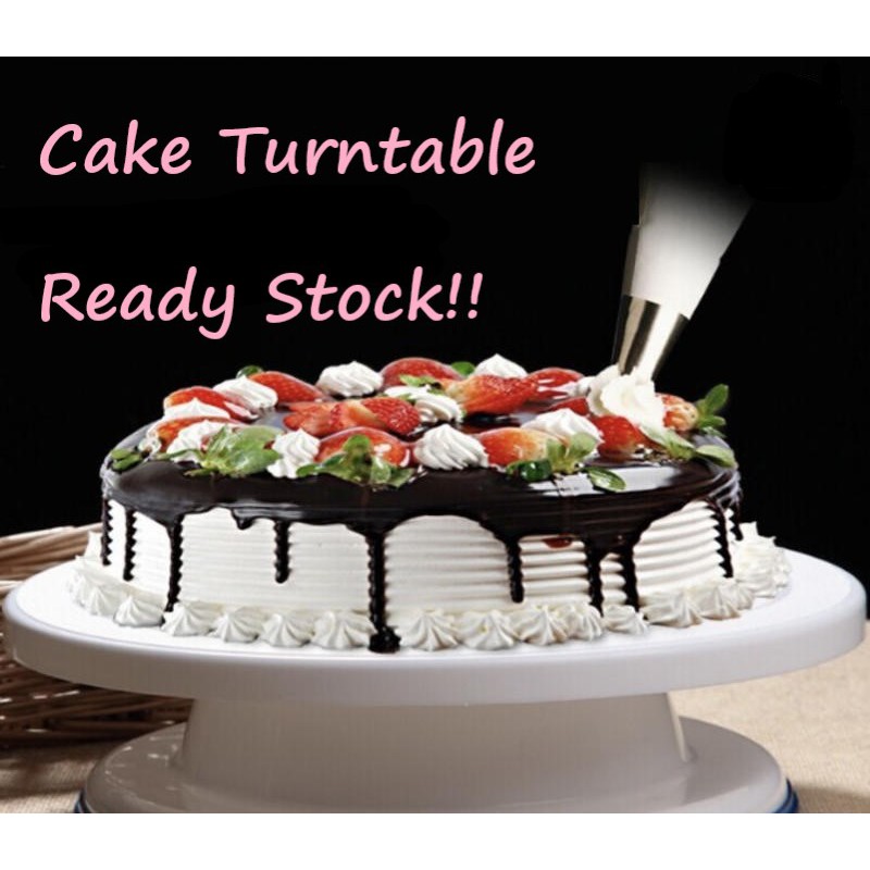 28cm Cake Making Turntable Rotating Platform Stand Display Baking Tools ...