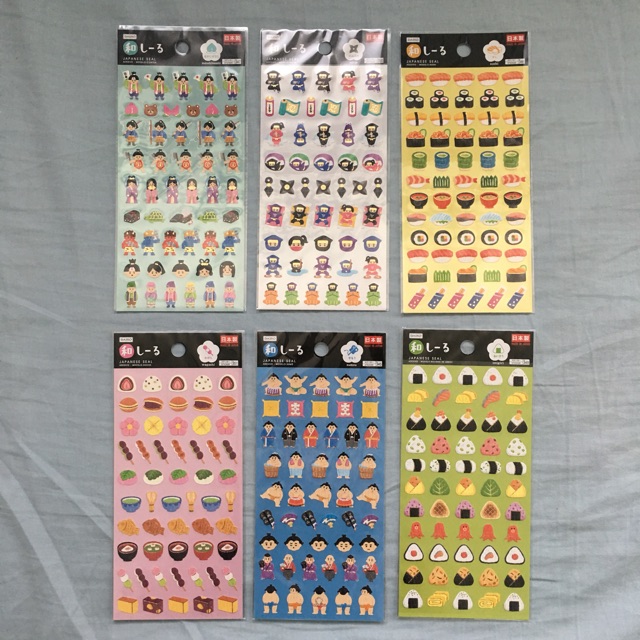 Japanese Seal Stickers | Shopee Philippines