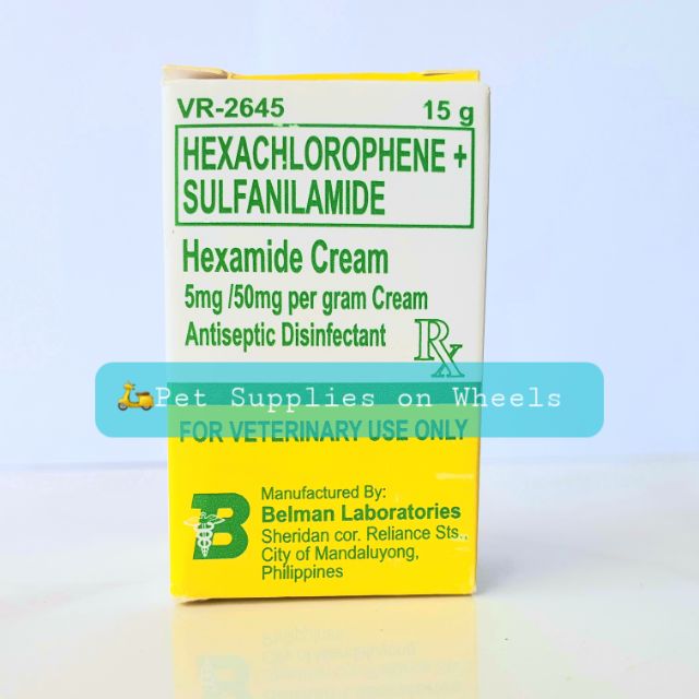 HEXAMIDE PET WOUND CREAM 15G | Shopee Philippines