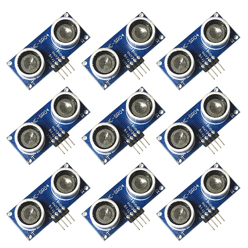 10pcs/lot Ultrasonic Module HC-SR04 Distance Measuring Transducer ...