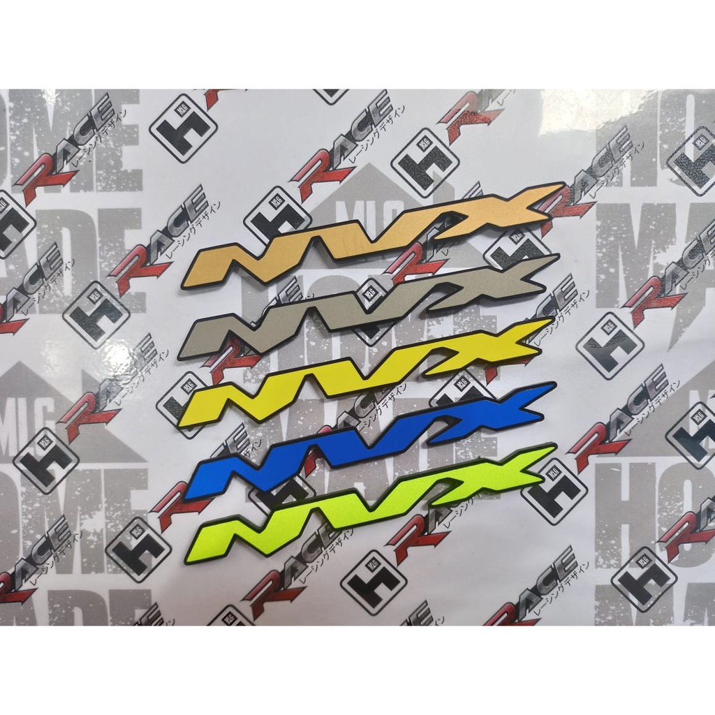 Nvx Logo Emblem Yamaha Aerox 3D Sticker | Shopee Philippines