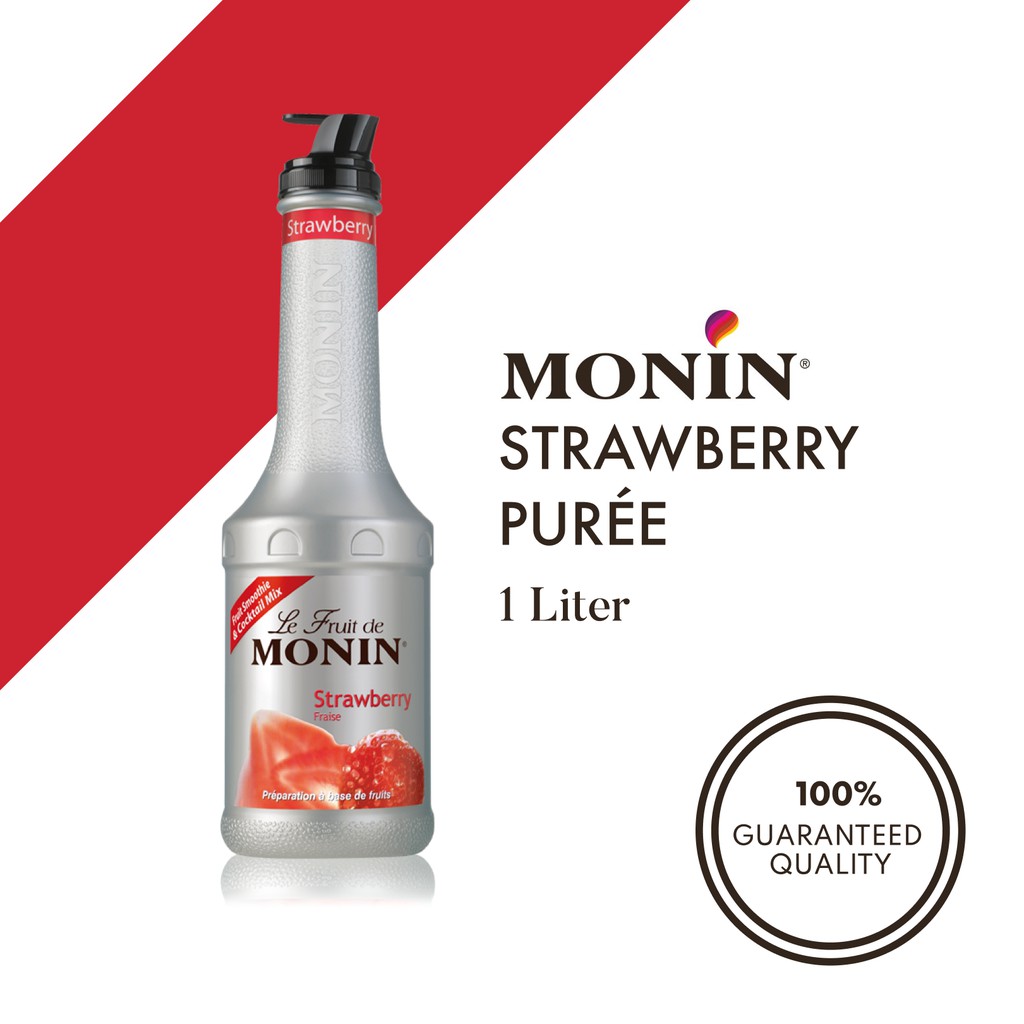 Monin Fruit Mix Strawberry 1L | Shopee Philippines