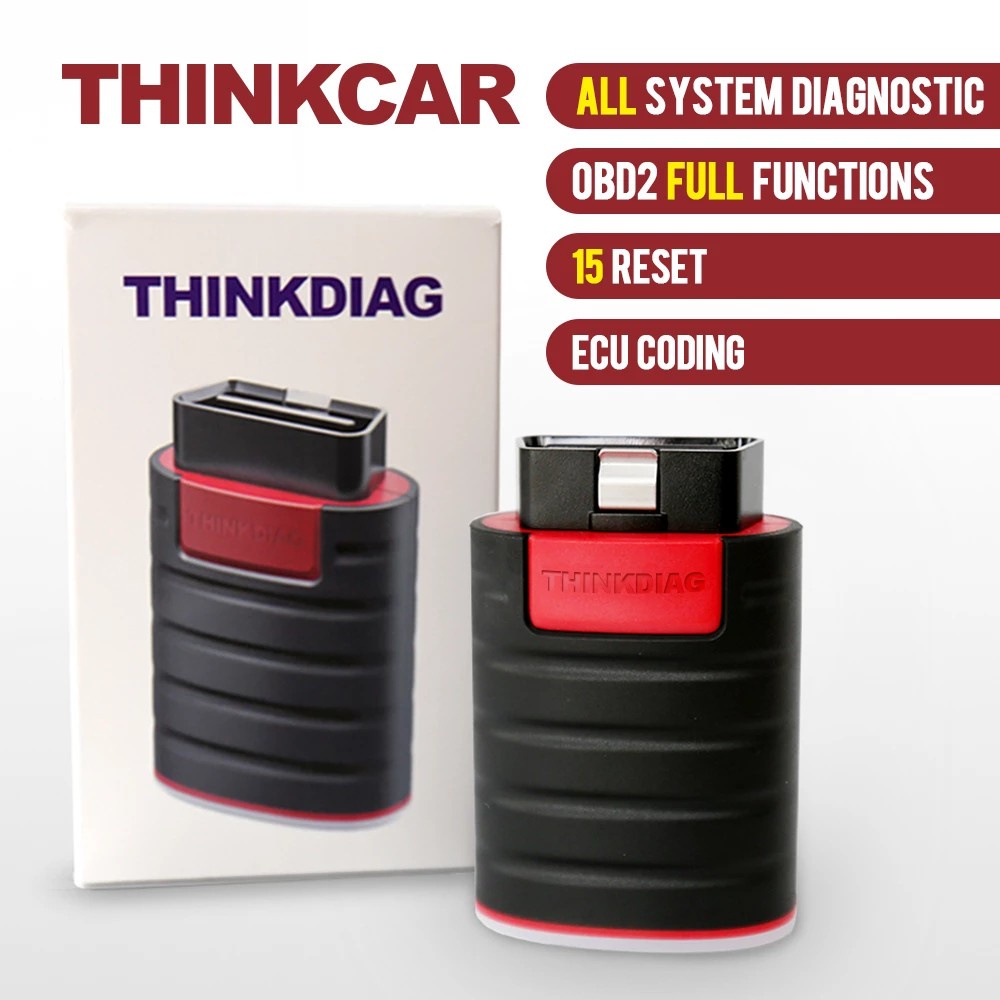 Thinkcar Thinkdiag OBDII Code Reader Extend Cable Reset Easydiag 3.0 ...