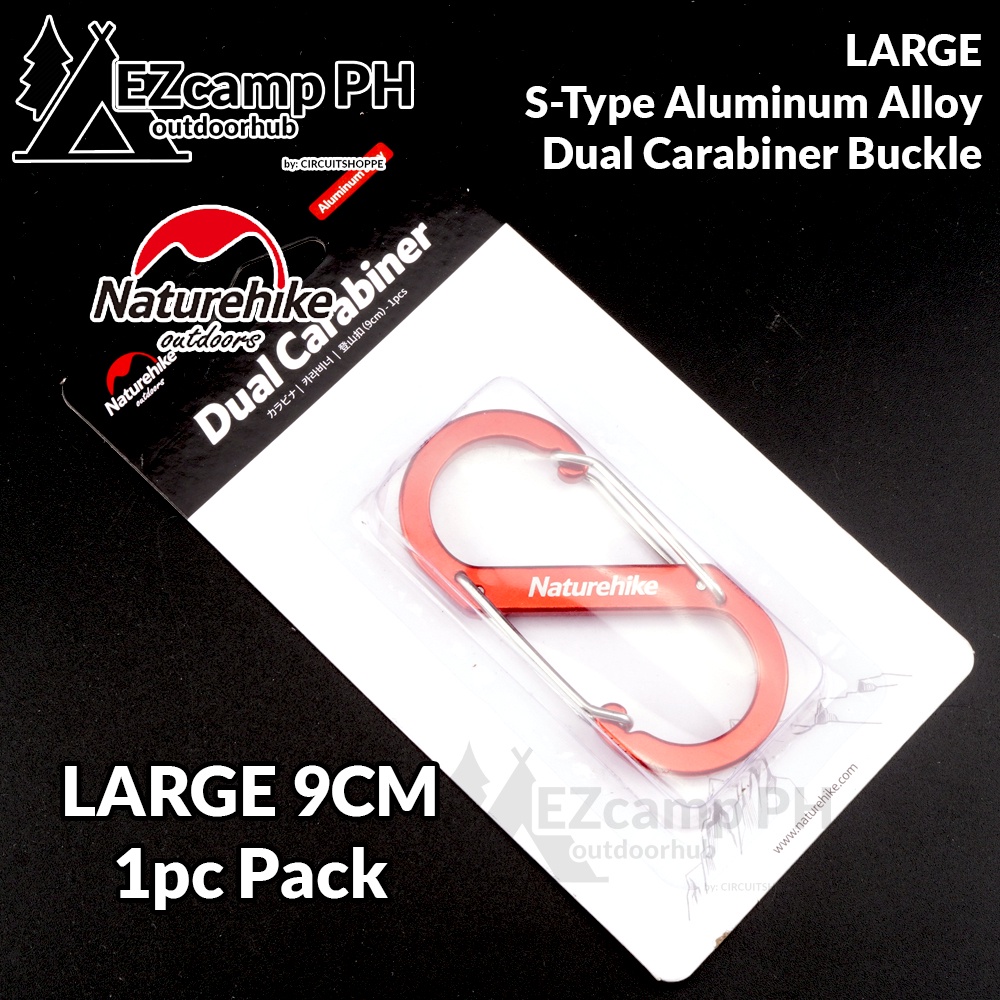 Naturehike S Type Carabiner Small Medium Large Keychain Hang Hook ...