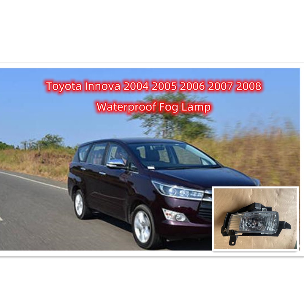Foglight Toyota Innova 2004 2005 2006 2007 2008 Waterproof Fog Lamp Fog ...