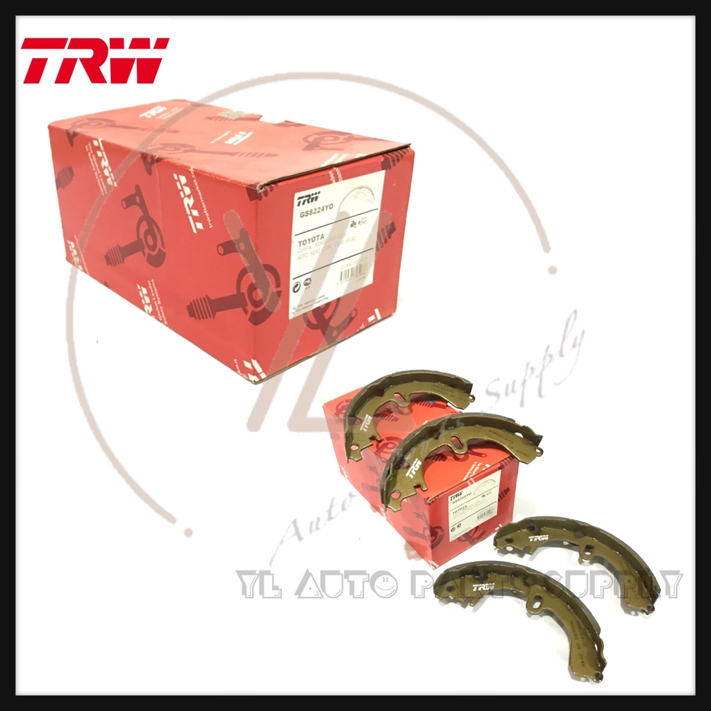 TOYOTA COROLLA AE80 AE82 AE92 AE101 AE111 EE80 EE90 TRW REAR BRAKE SHOE ...