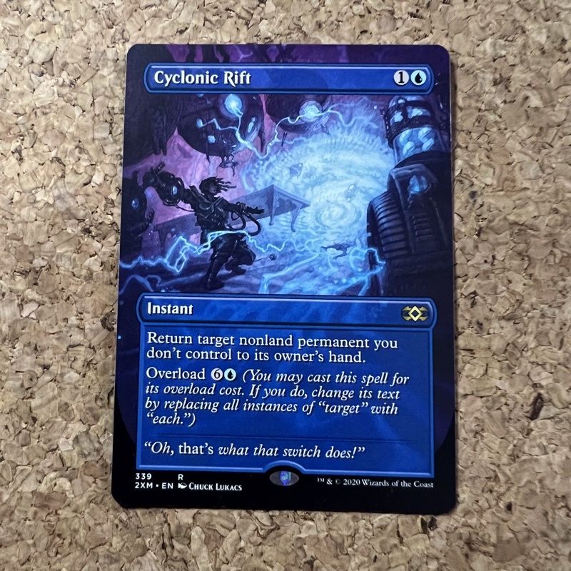 CYCLONIC RIFT | CMM COMMANDER MASTERS | INSTANT | BLUE | MTG MAGIC THE ...
