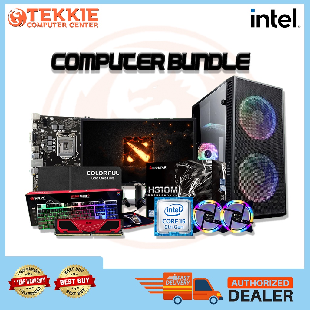 COMPUTER SET PACKAGE i5-10400 | 8gb RAM DDR4 2666Mhz 256 SSD | Shopee ...