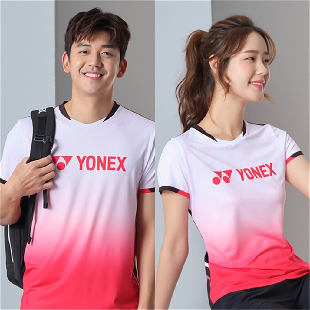 2021 new products YONEX badminton uniforms for men and women couples ...