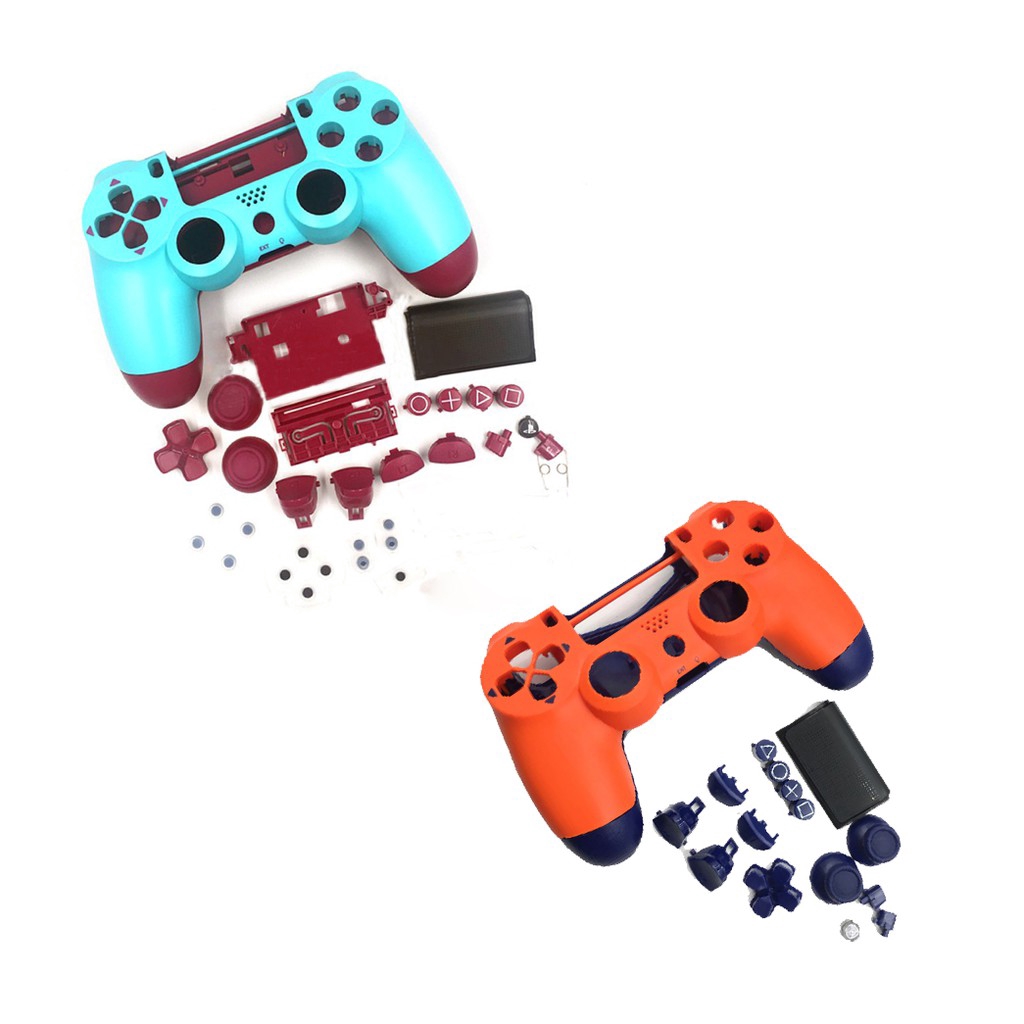 For PS4 Controller Housing Case Replacement Gamepad DIY Shell Cover ...