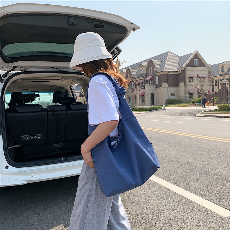 Nylon bag Large Capacity Shoulder bag Tote bag for Women Shopping ...