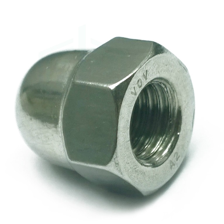 M3 M4 M5 M6 M8 M10 Stainless Steel Metric A2 Dome Head Cap Nuts Bolts ...