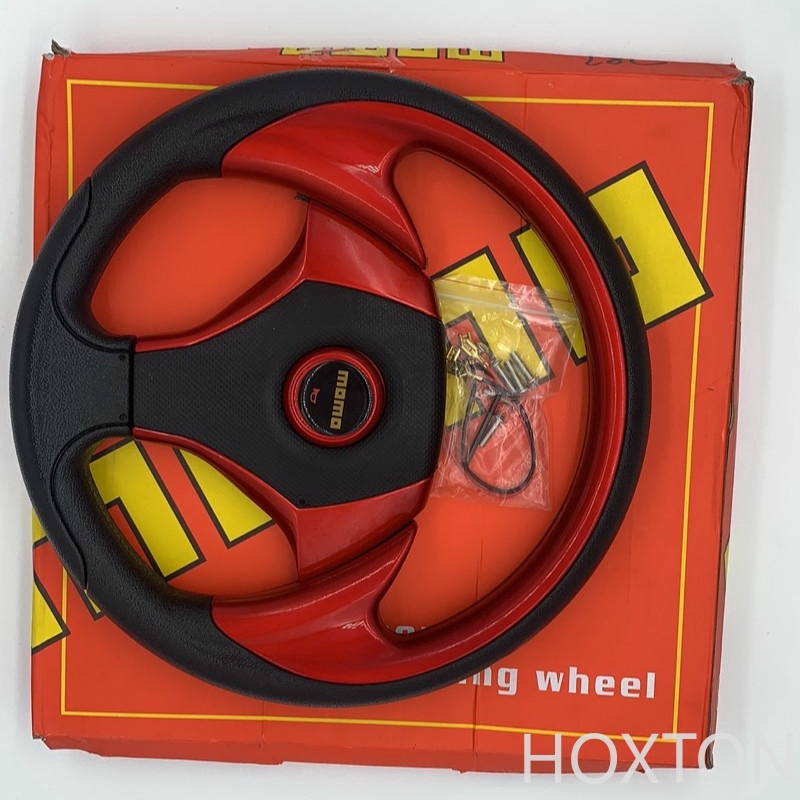 Universal steering wheel 320mm(13inches) PU leather MOMO Racing Car ...