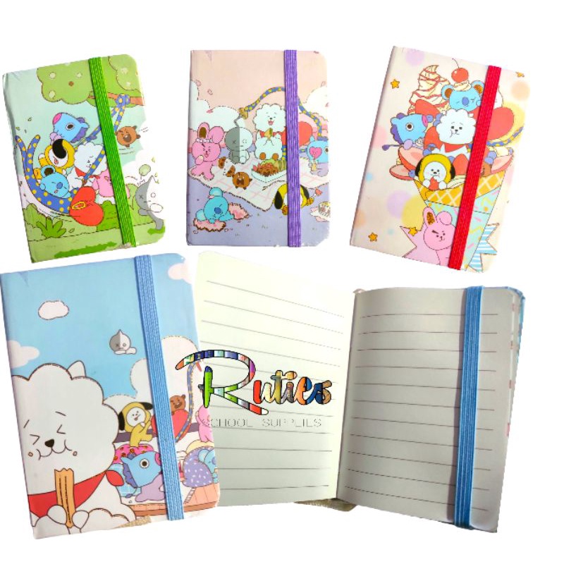 BT21 BTS KOREAN A7 HARDBOUND NOTEBOOK | Shopee Philippines