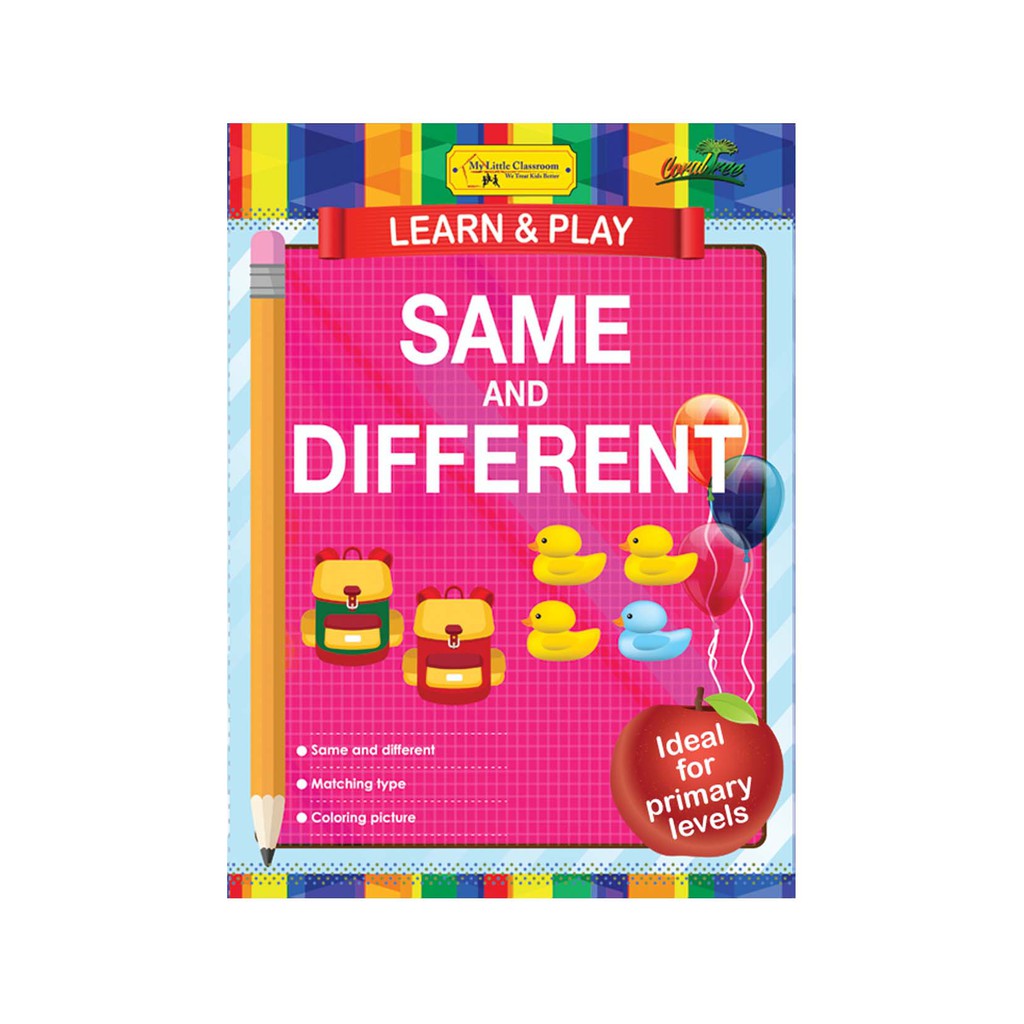 CT-AB21 "SAME & DIFFERENT" ACTIVITY BOOK | Shopee Philippines