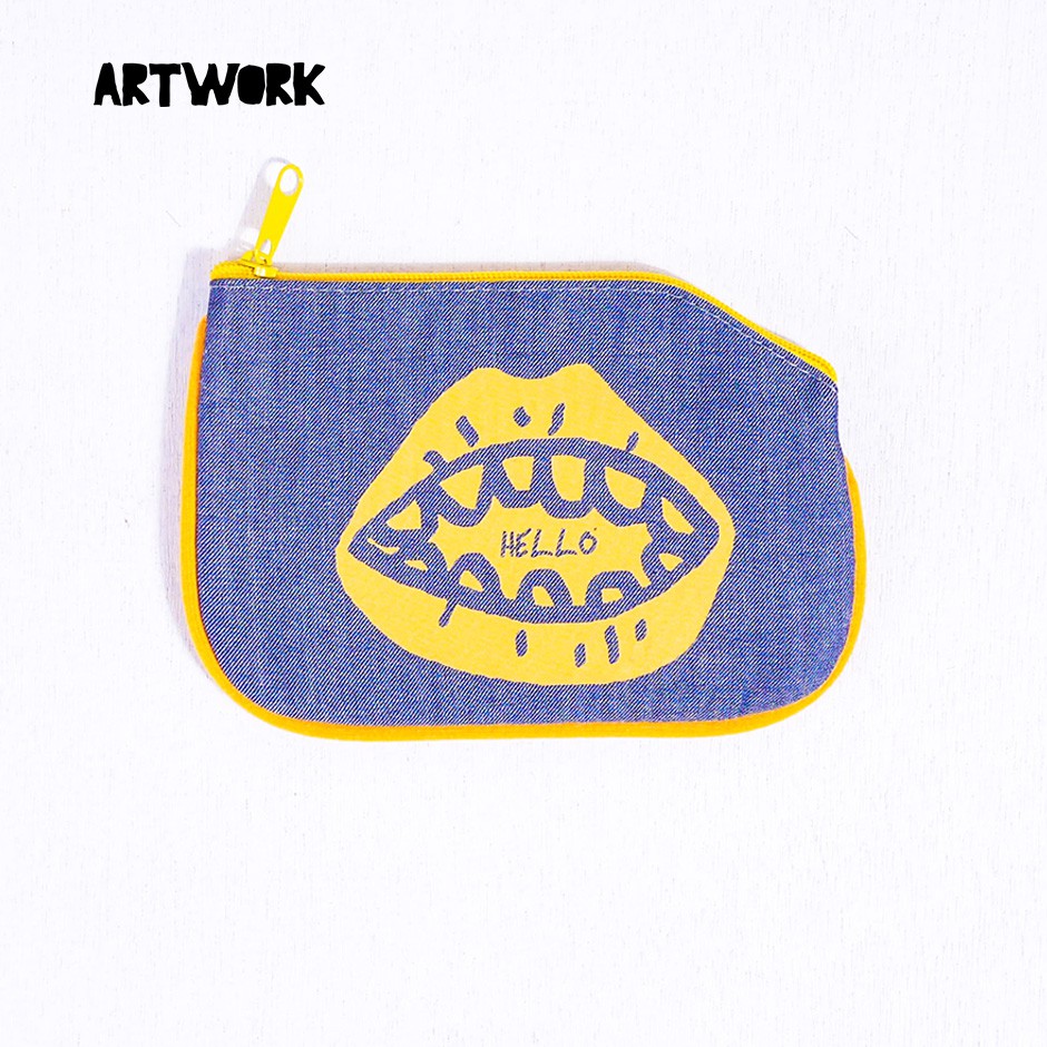 ARTWORK Say Hello (Coin Purse) | Shopee Philippines