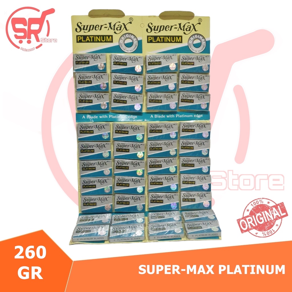 Super-Max Platinum / Supermax Platinum Razor (Original/Original ...