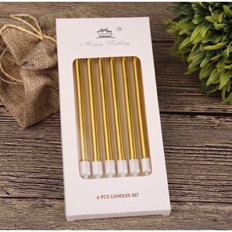 AB Metallic Happy Birthday Candle Bundle Set | Shopee Philippines
