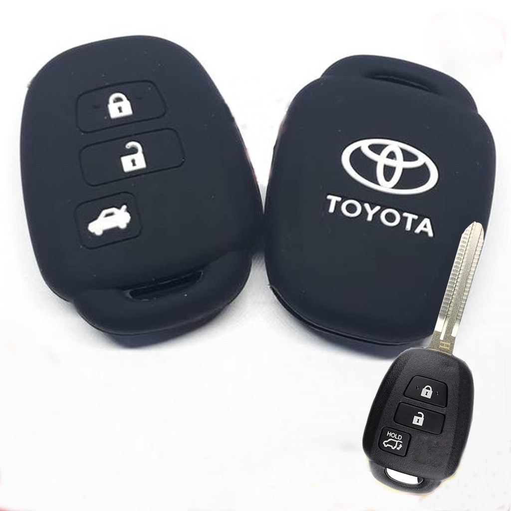 Soft 360° Protection Key Cover Compatible with New Toyota Vios Prime ...