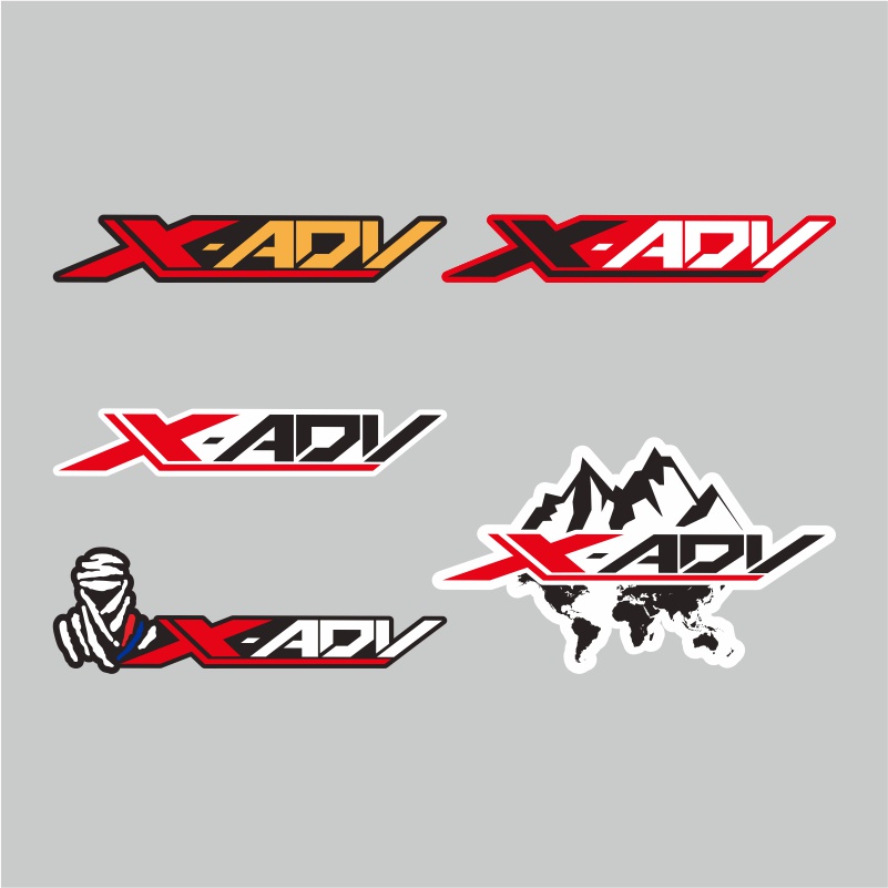 Honda X adv 750 Sticker For Motorcycle Logo Decals Vinyl Stickers ...