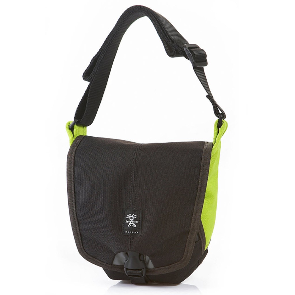 Crumpler 2 Million Dollar Home Shoulder Camera Bag (black/snot green ...