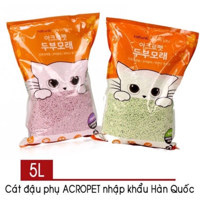 Soy Cat - TOFU ACRO PET Cat Litter 5L (Imported from Korea) | Shopee ...