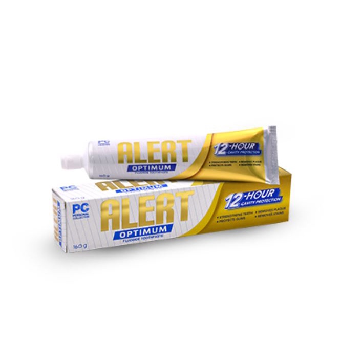 Alert Optimum Flouride Toothpaste 160g | Shopee Philippines