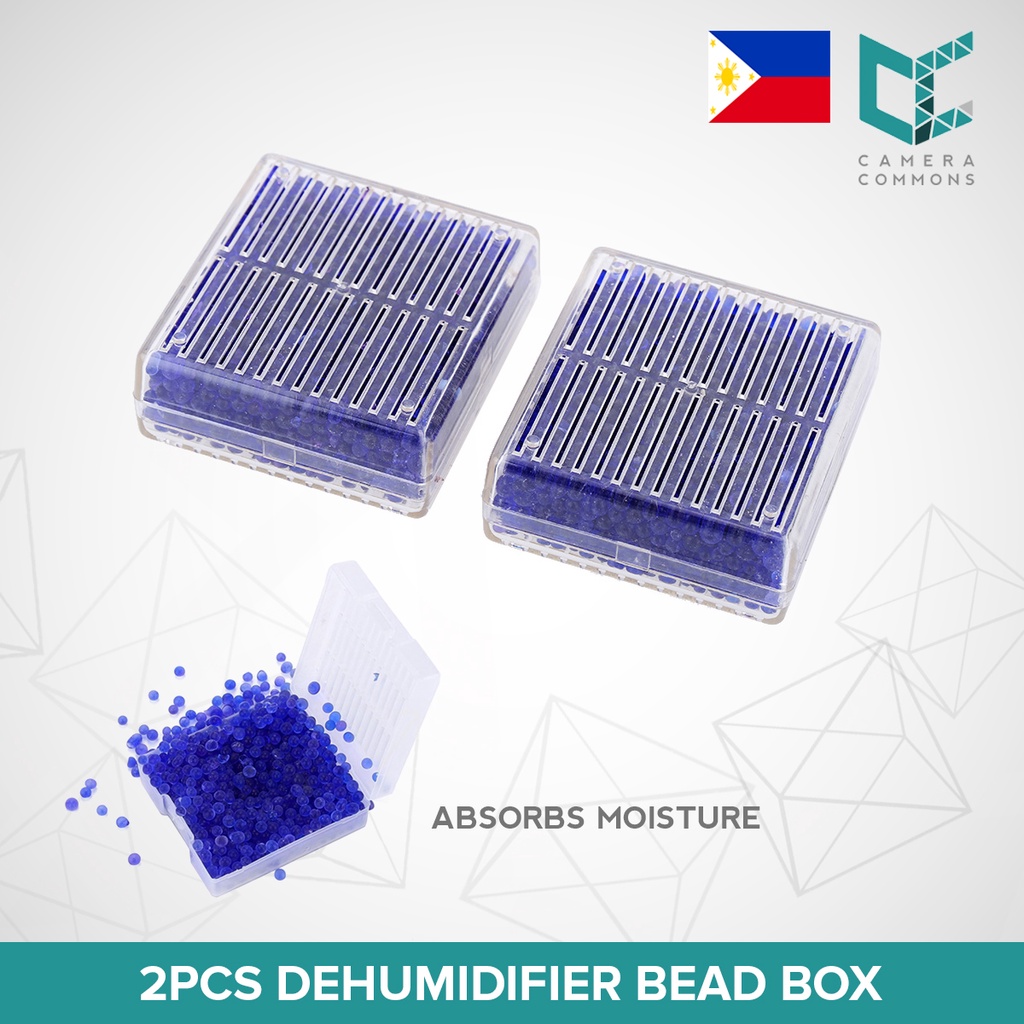 2pcs Silica Gel Desiccant Humidity Bead Box Absorbs Moisture for Camera ...