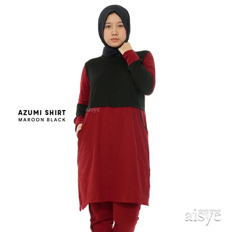 Sharia Muslimah Sports Uniforms Suit Women Gymnastics Top Down Azumi ...