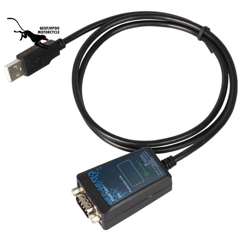IOCREST USB 2.0 To Serial RS-232 DB9 9Pin Adapter Converter Cable FTDI Chipset Length 1M USB TO ...