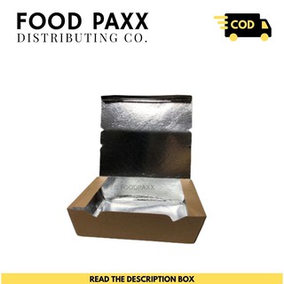 [50PCS] LUNCH BOX LB1 SILVER | Shopee Philippines