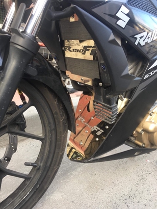 Raider 150 FI radiator cover | Shopee Philippines