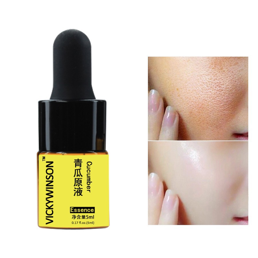 Cucumber essence 5ml Cucumber Plant Face Essence Moisturizer oil ...