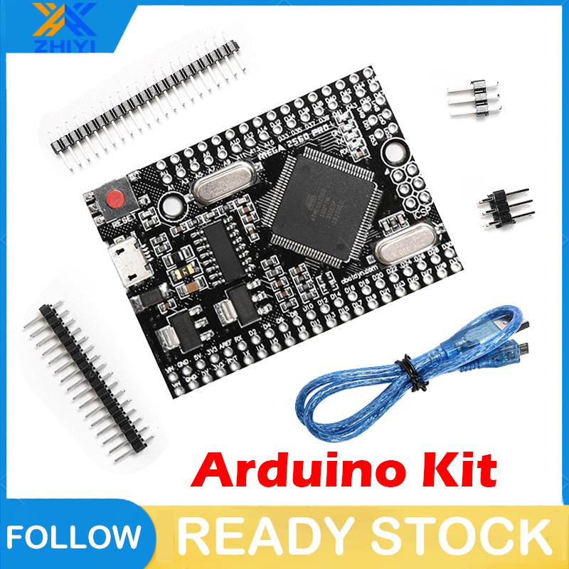 [Ready Stock] Arduino Uno Compatible Mega2560 PRO CH340G USB For Arduino lZbm | Shopee Philippines